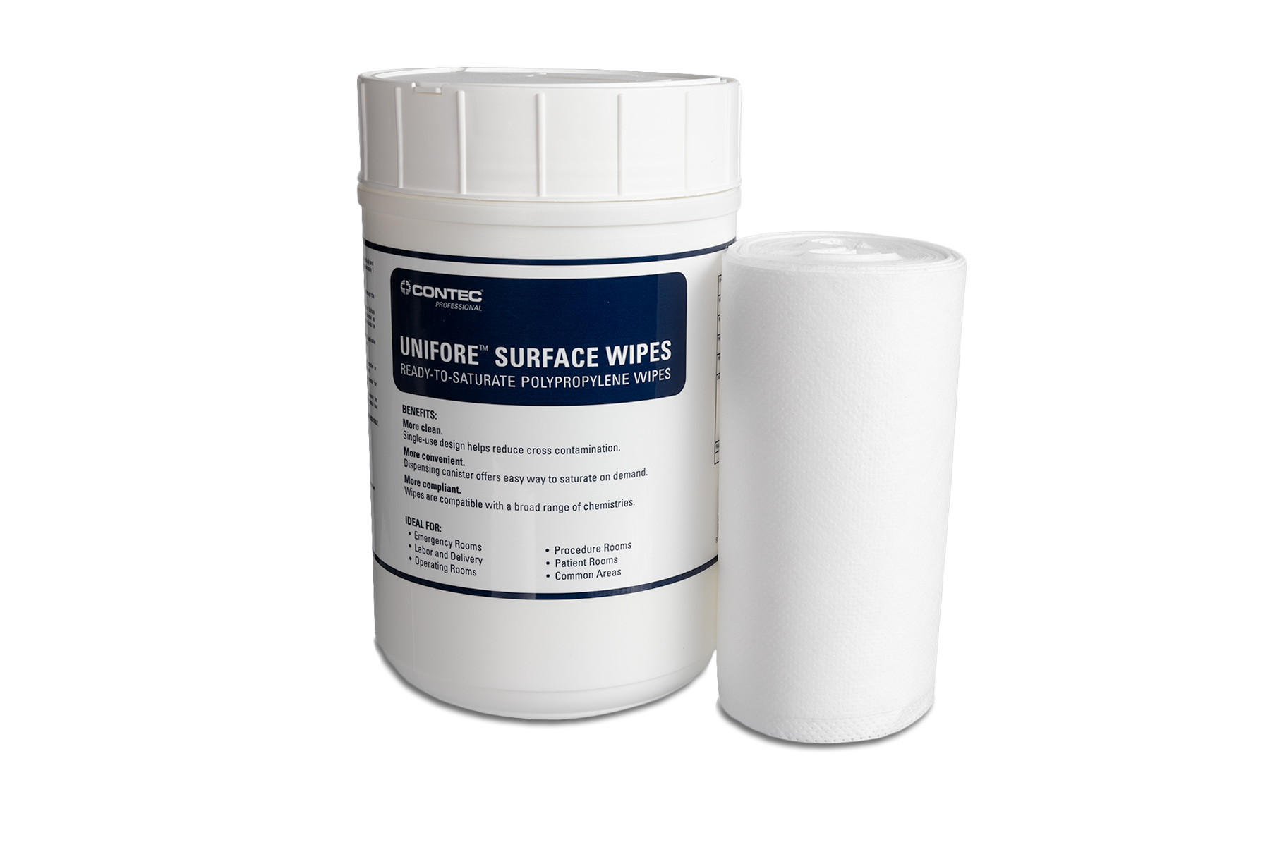 Unifore® Surface Wipes | Reduce disinfectant odor | Contec Pro